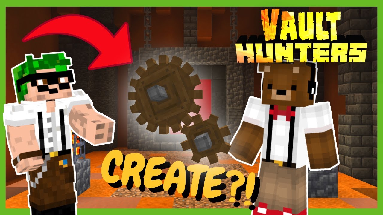 GETTING THE CREATE MOD EARLY?! - Minecraft Modded - Vault Hunters #14 ...