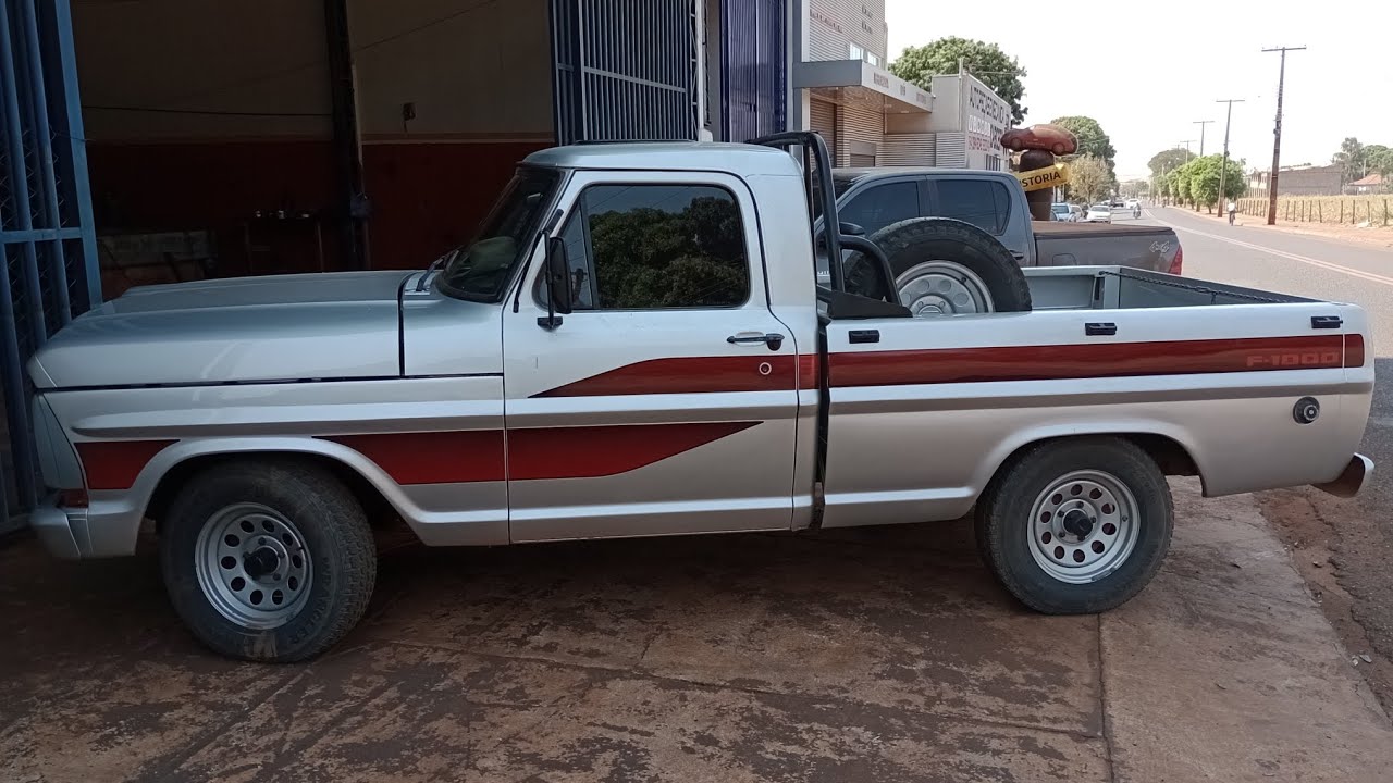 Localização do número do chassi e motor Ford F1000 SS 1988/1989 - YouTube