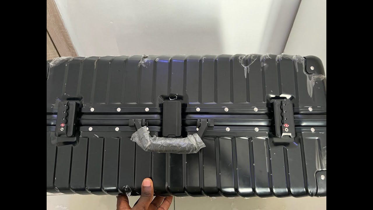 How to reset and Set Luggage Lock on a suitcase with full demo in ...