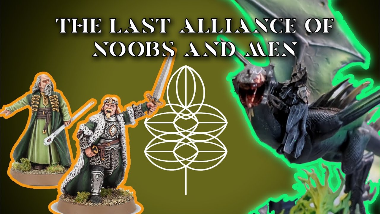 800pt MESBG Battle Report ~ Arnor Vs Angmar - YouTube