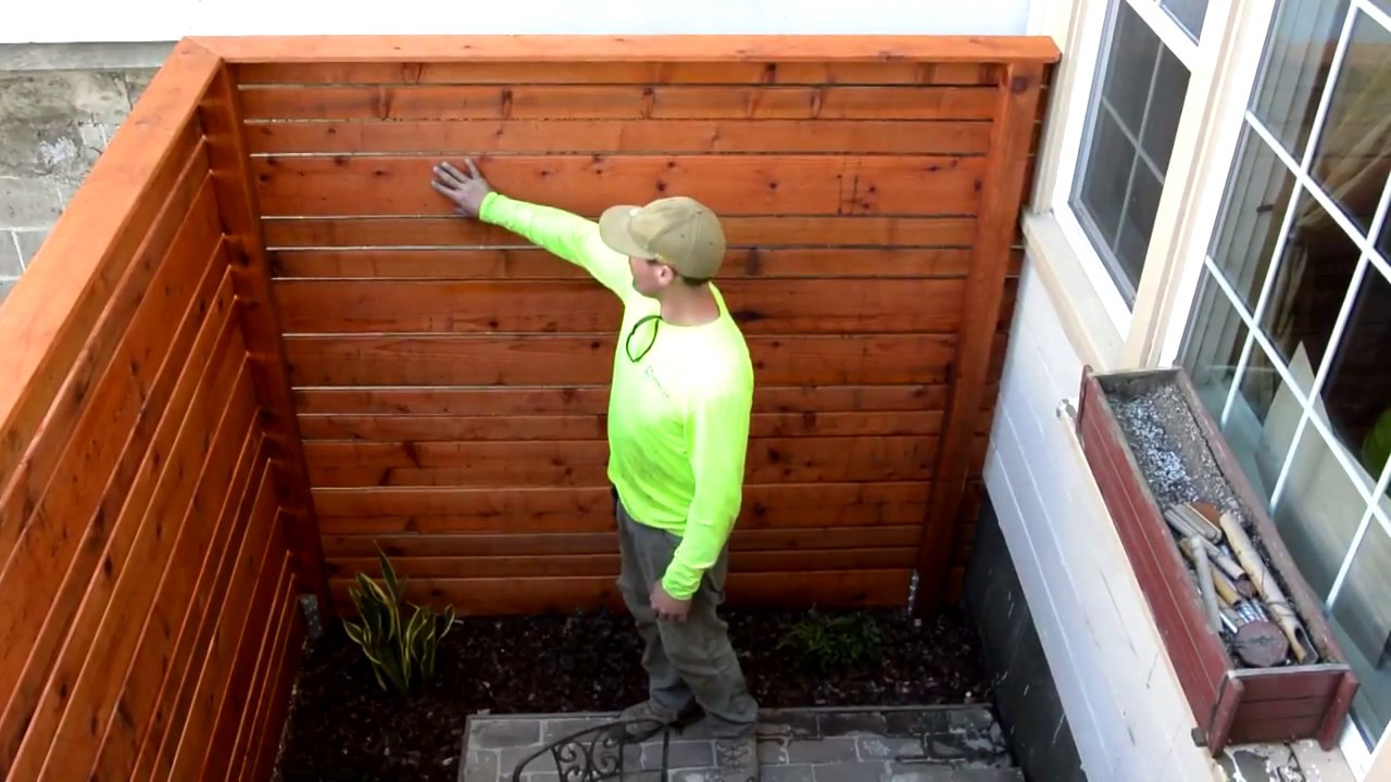 Good Tutorial on How to Build a Fence - YouTube