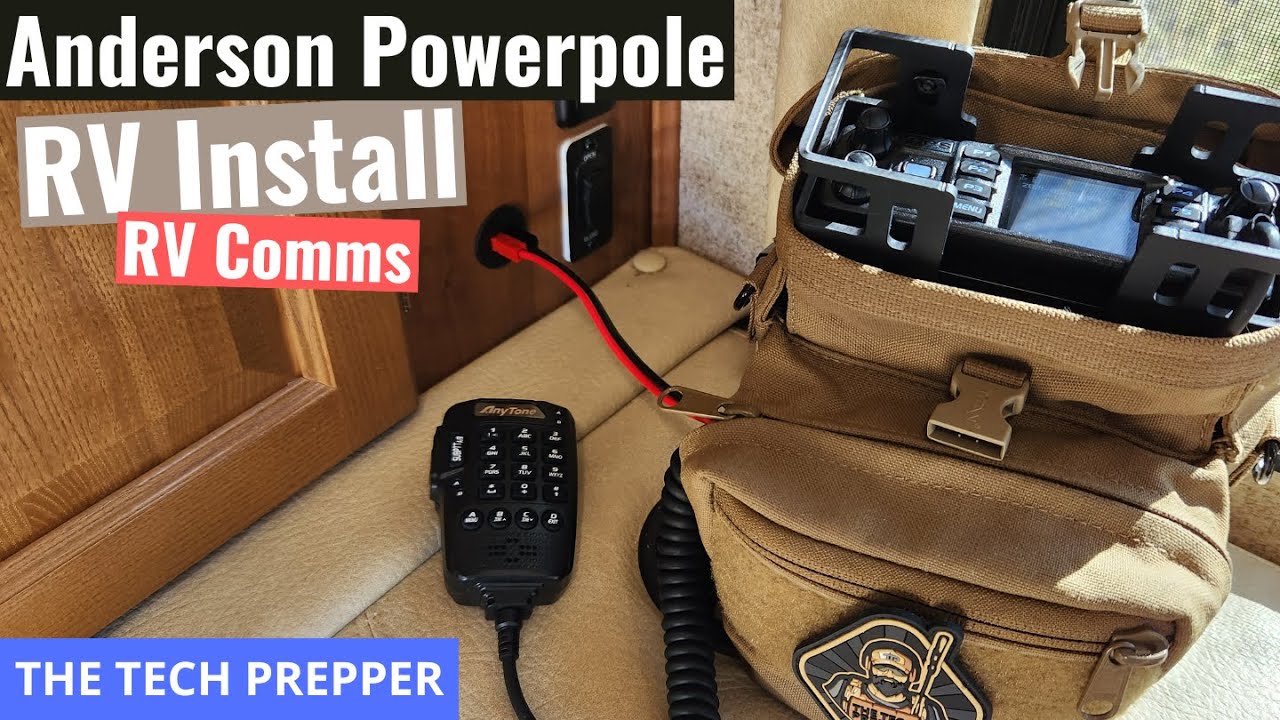 Anderson Powerpole RV Install - RV Comms - YouTube