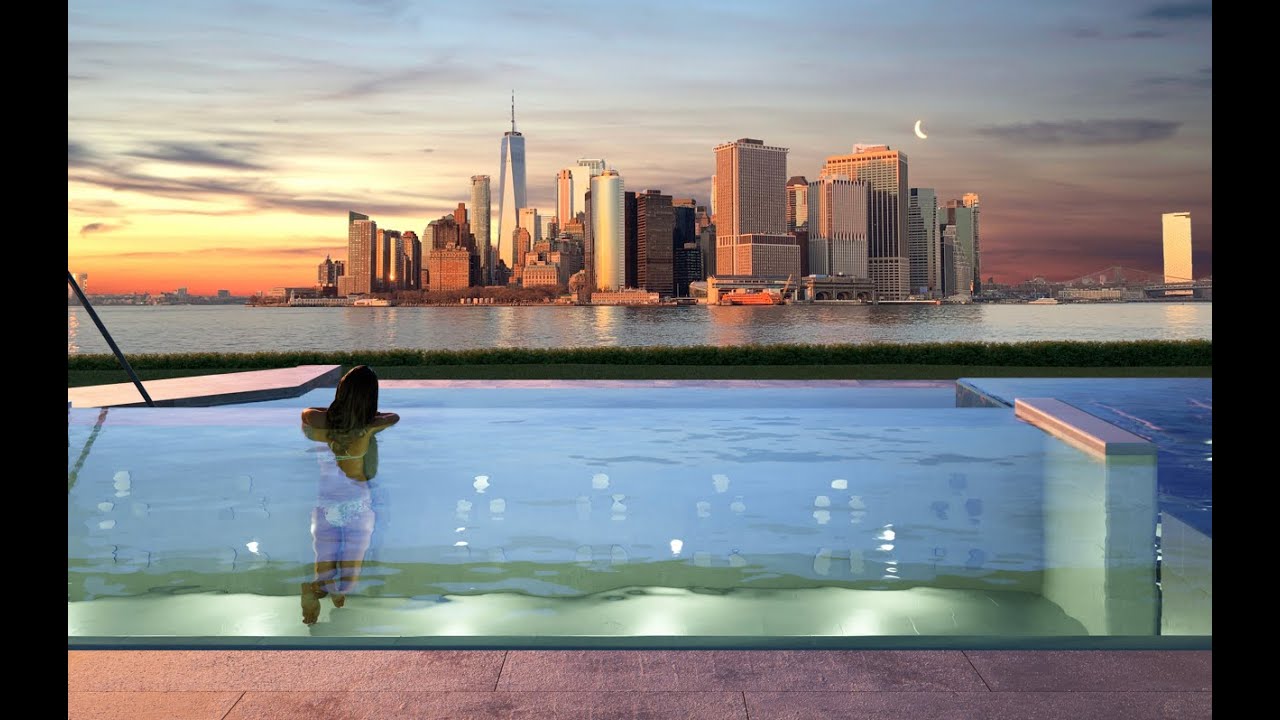 QC NY - New York's first waterfront SPA is here! - YouTube
