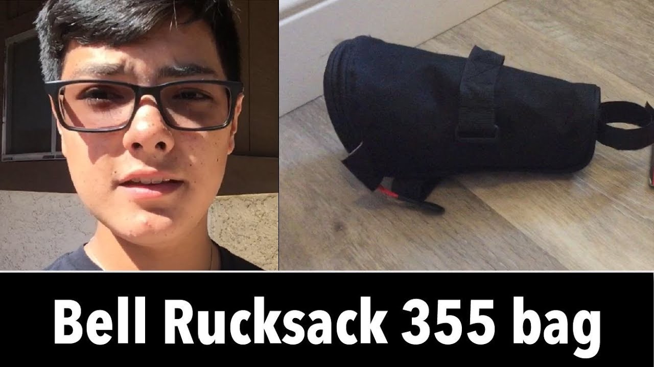 BELL Rucksack 355 Bicycle Seat Bag Review! - YouTube