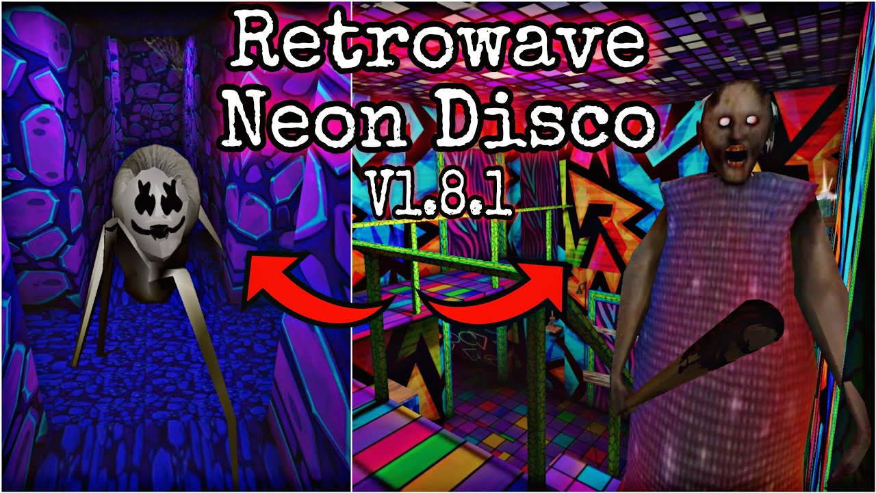 Granny V1 8.1 Retrowave Neon Disco Mod Extreme Mode ( SpeedRun) - YouTube