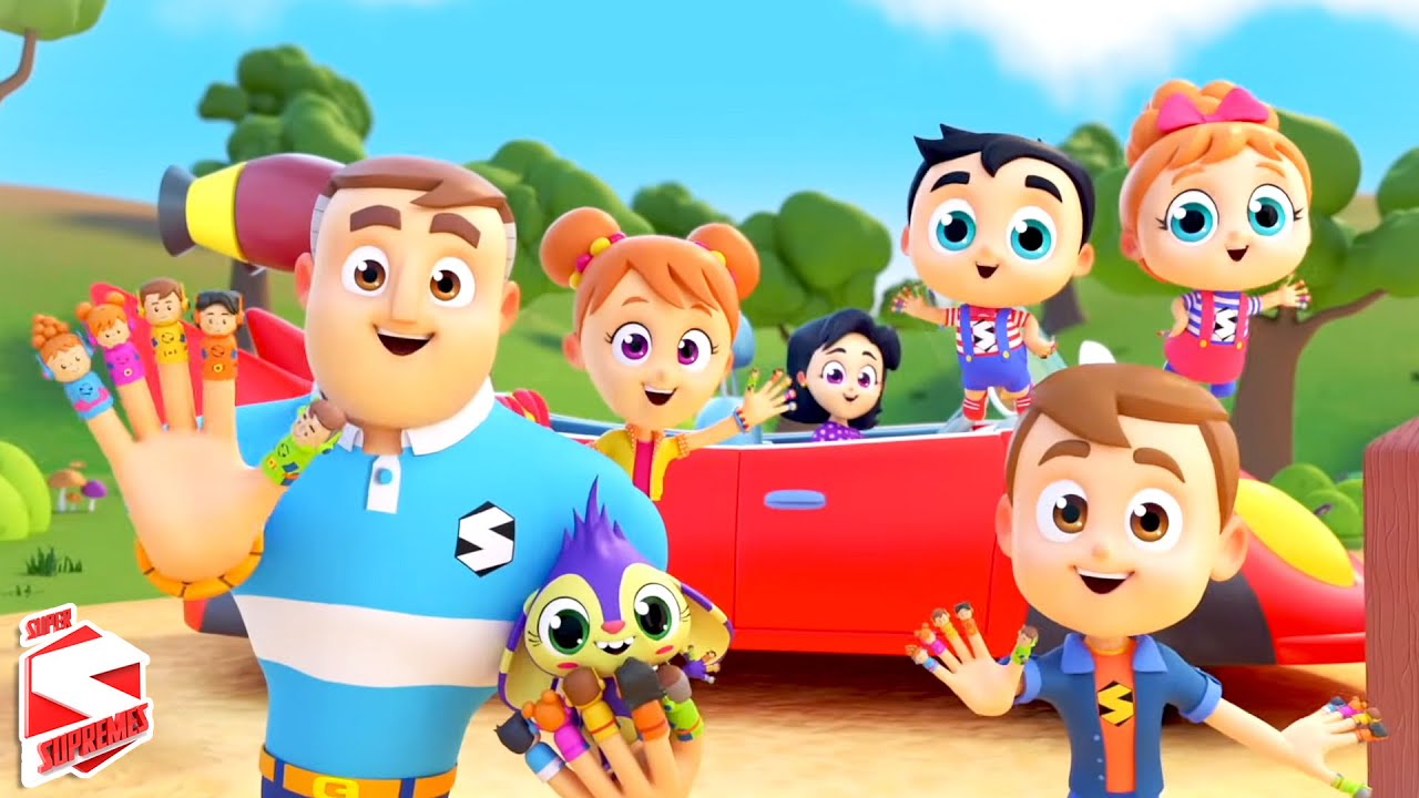 Пръстна семейна песен | Музика за деца | Kids Tv Bulgaria | Анимирани ...