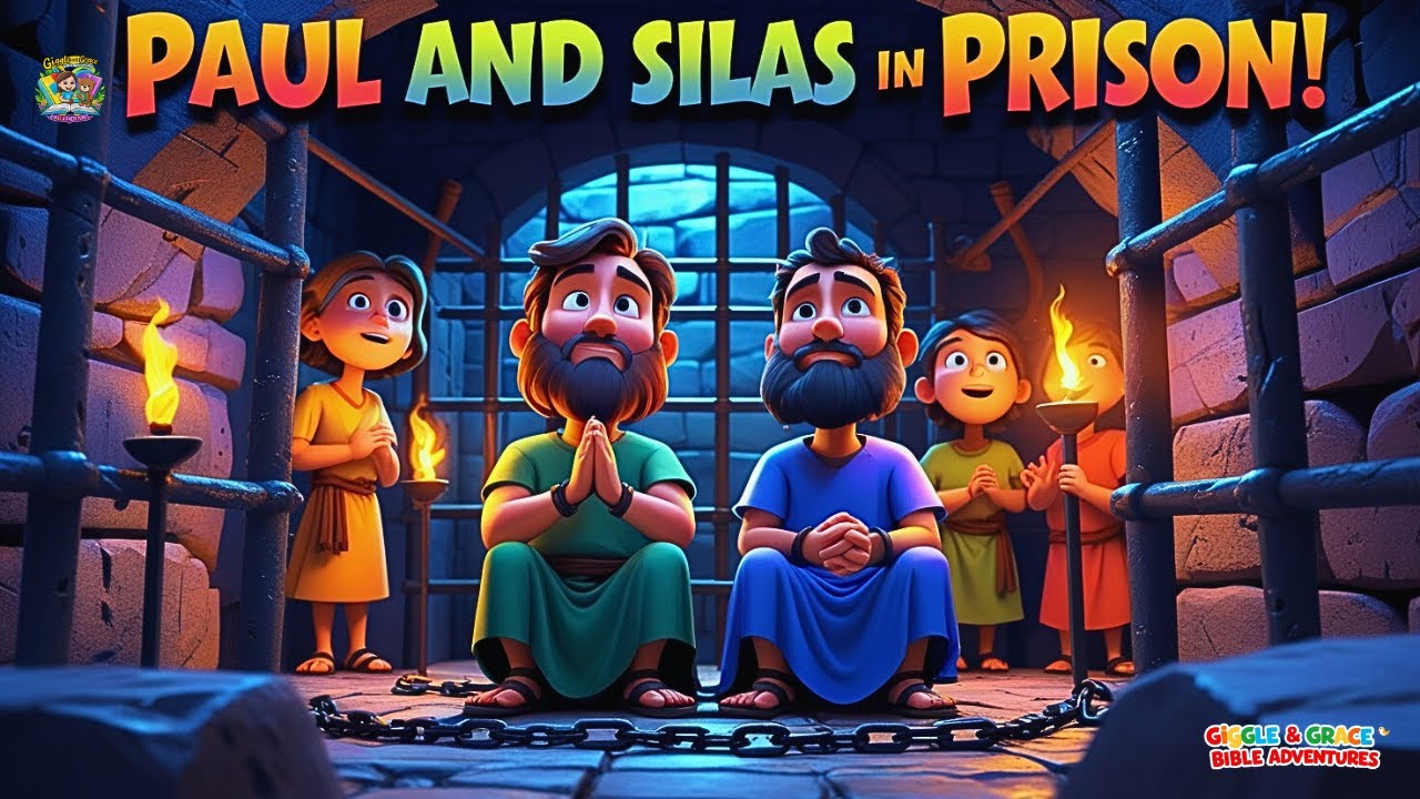Paul and Silas in Prison: A Miracle of Faith and Freedom I Bible ...
