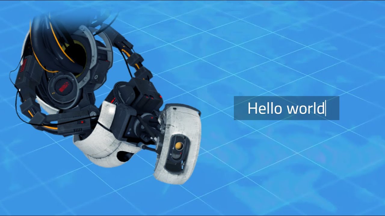 GLaDOS sings 'Hello World' but forgets the lyrics halfway through (AI ...