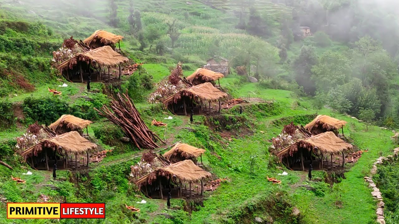 Beautiful Nepali Mountain Village Simple Happy Lifestyle | Rural Nepal ...