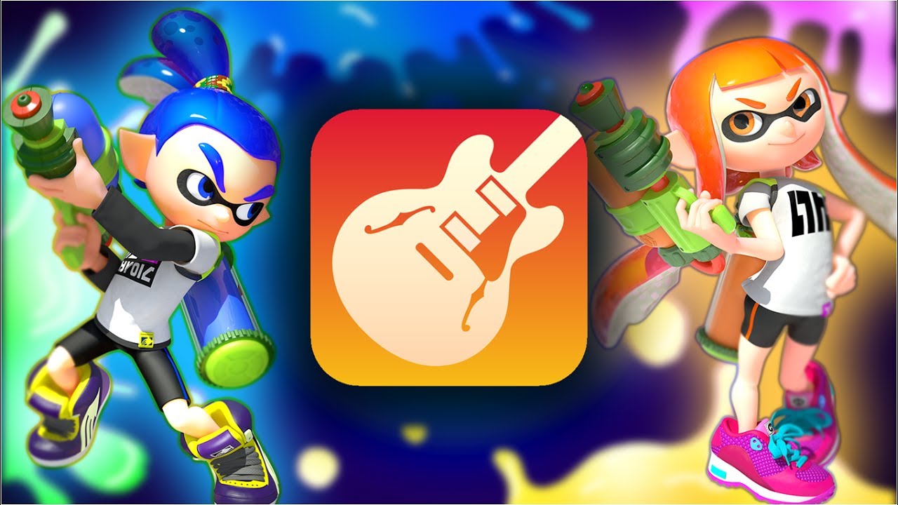 (OLD) Splatoon - Splattack! (Main Theme) | GarageBand Remake - YouTube