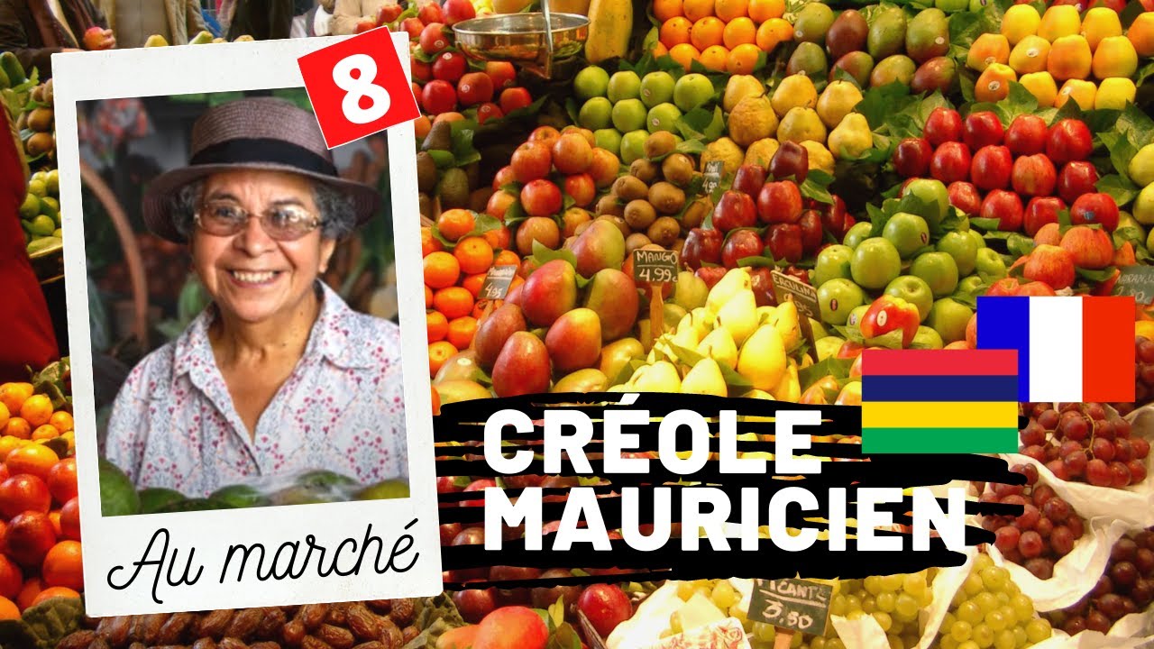 Top 8 phrases UTILES au marché en créole mauricien (Dan bazar) - YouTube