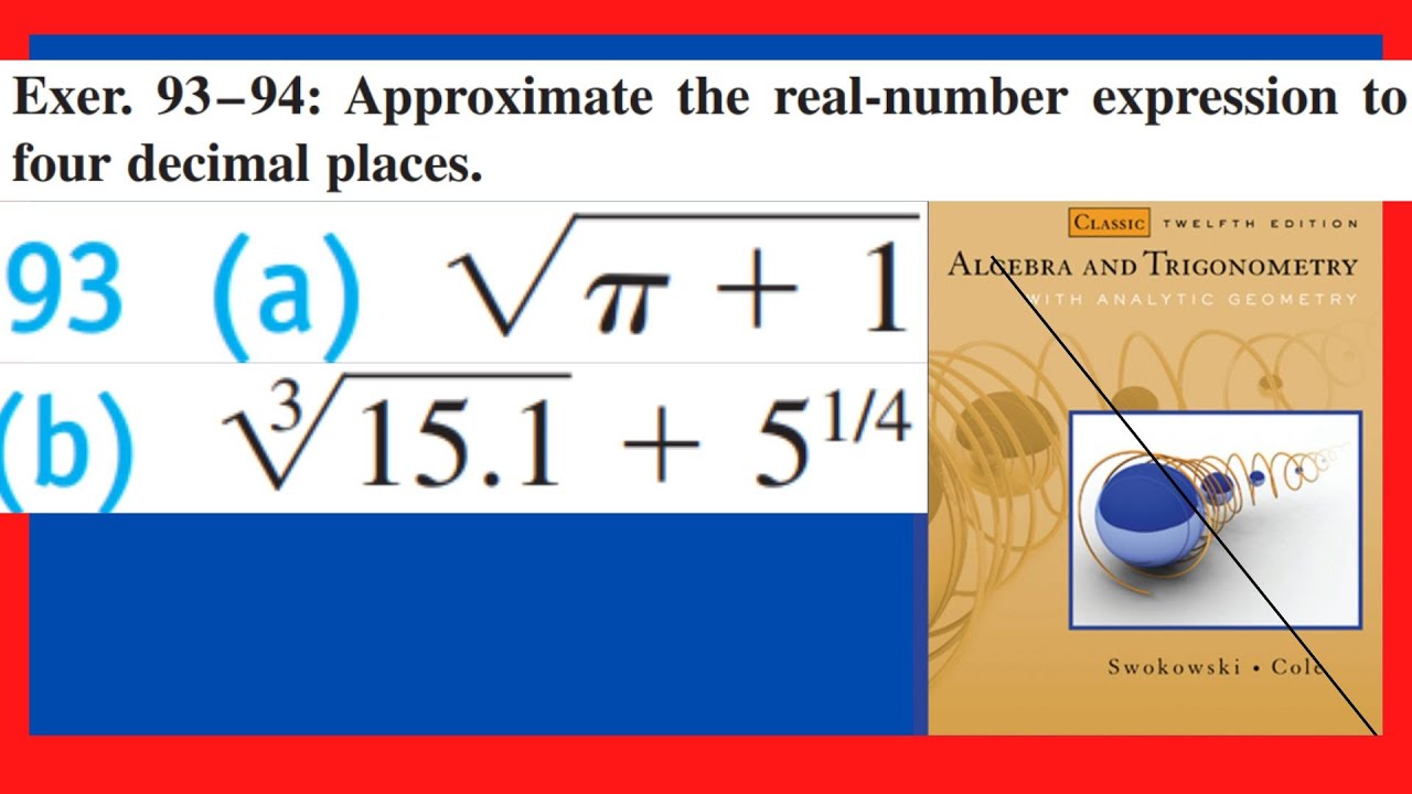 Solucion gratis del Ejercicio 93 de la seccion 1.2 del libro algebra y ...