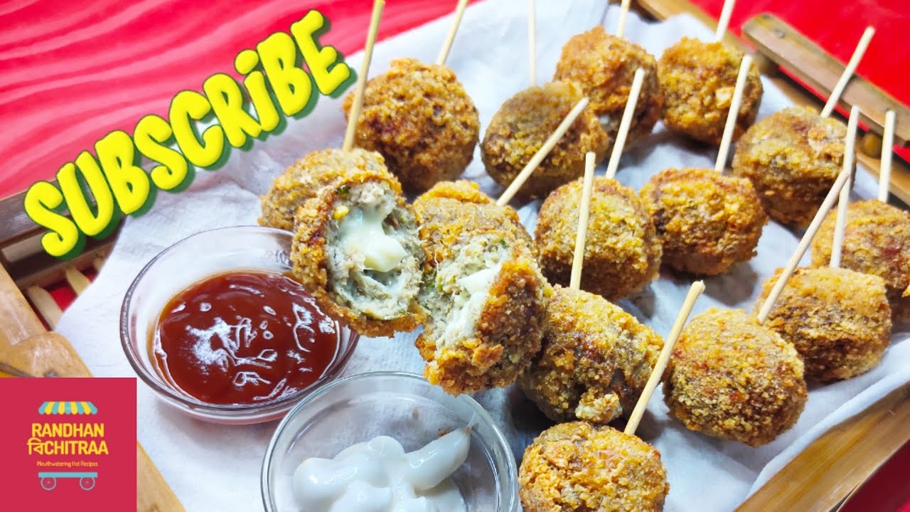 Easy Chicken Cheese Balls Recipe | Cheesy Snack Recipe | Evening Snack ...