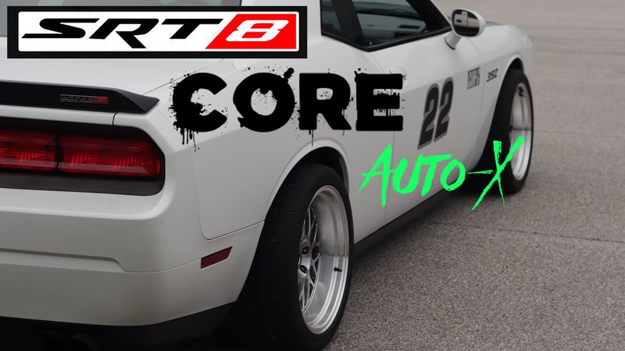 Dodge Challenger SRT8 Core Autocross at The Michelin Proving Grounds ...
