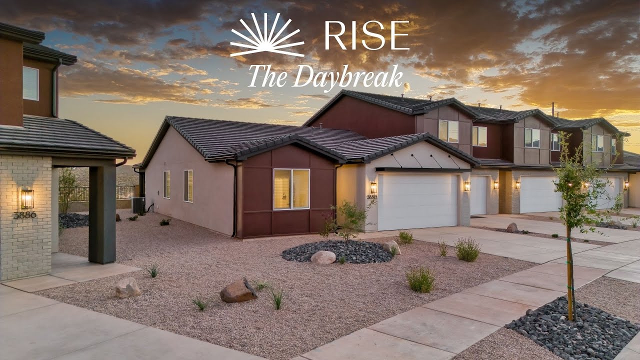The Daybreak Floor Plan at Rise - YouTube