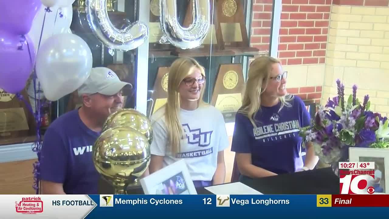 VIDEO: Bushland’s Emma Troxell and Josh Bass sign letters of intent ...