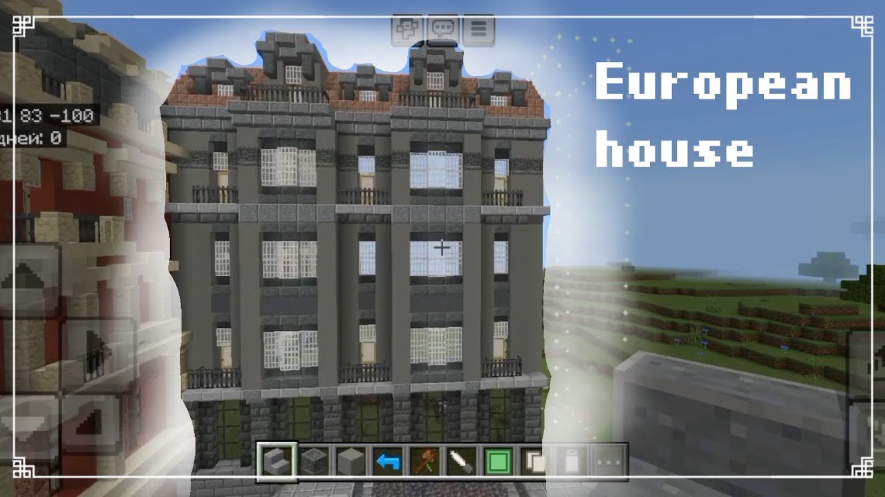 How to Build an Eastern European House in Minecraft - YouTube
