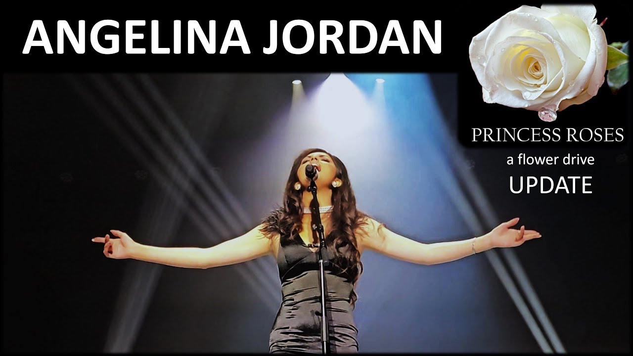 PRINCESS ROSES Angelina Jordan Flower Drive discussing with SARA Sept ...