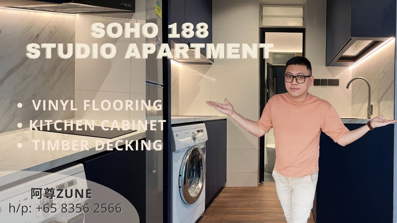 【SG Reno 33】SOHO 188 Studio Makeover - 小成本简单的改造微型公寓 - YouTube