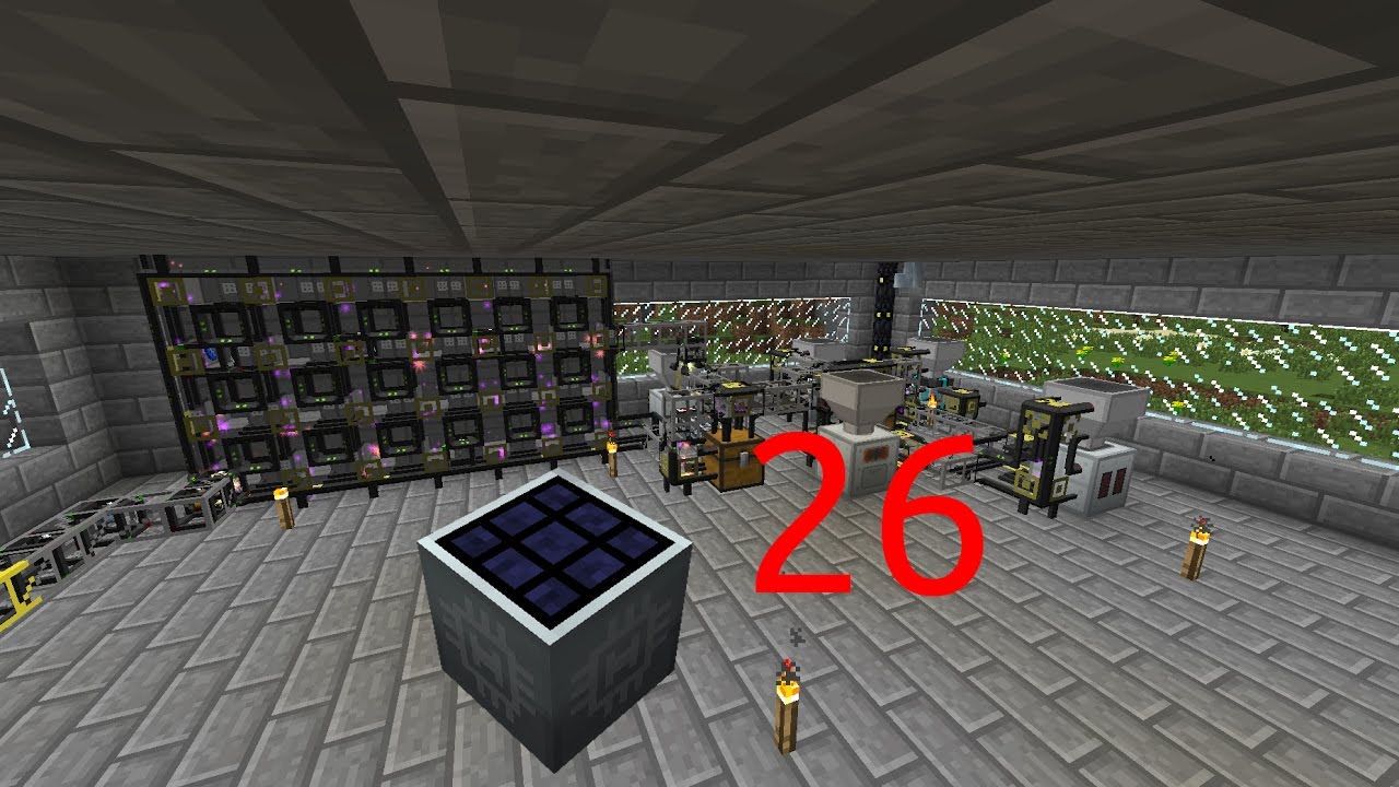 Minecraft + mods Ep26-S03 Fabrica de ultimate solar panels - YouTube