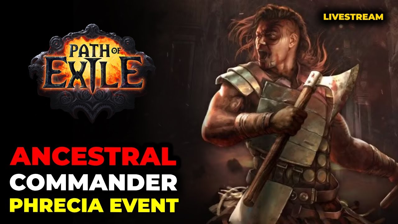 Phrecia ANCESTRAL Commander 🪓 Path of Exile [desktop res] - YouTube