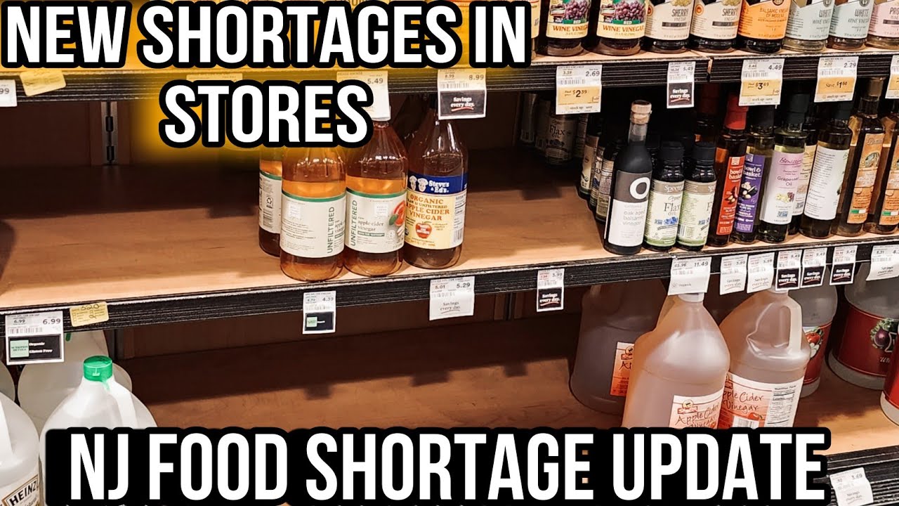 This ITEM is Disappearing From Shelves | Food Shortages & Empty Shelves ...
