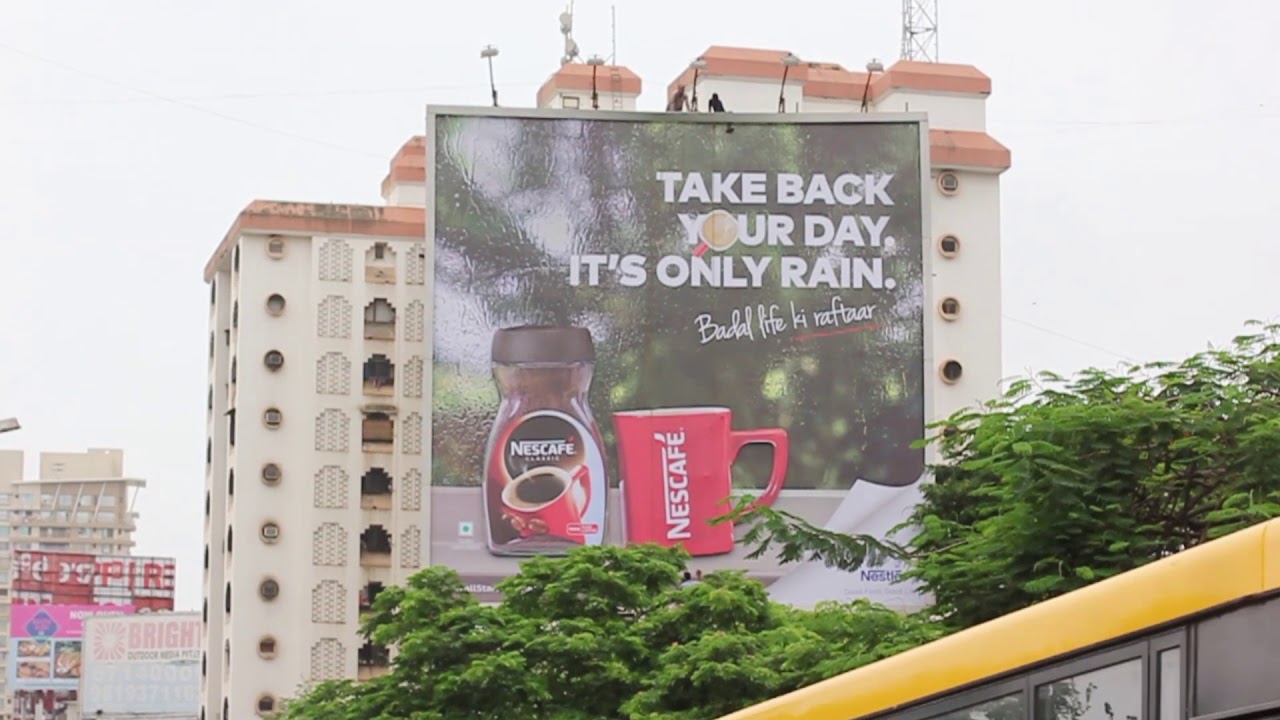 Nescafe lures Mumbaikars with a steaming innovation - YouTube