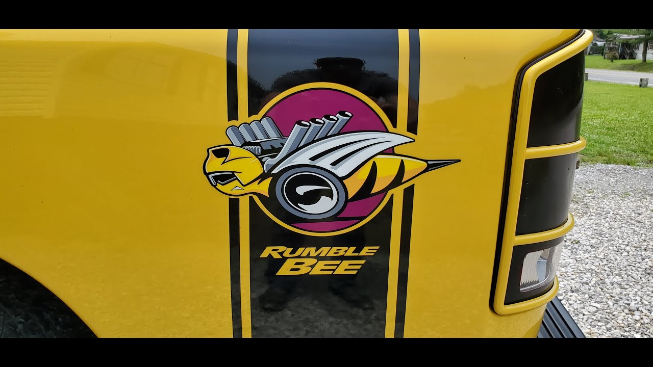 Built/nitrous 12sec dodge rumble bee new pb 1/4 mile and going over ...