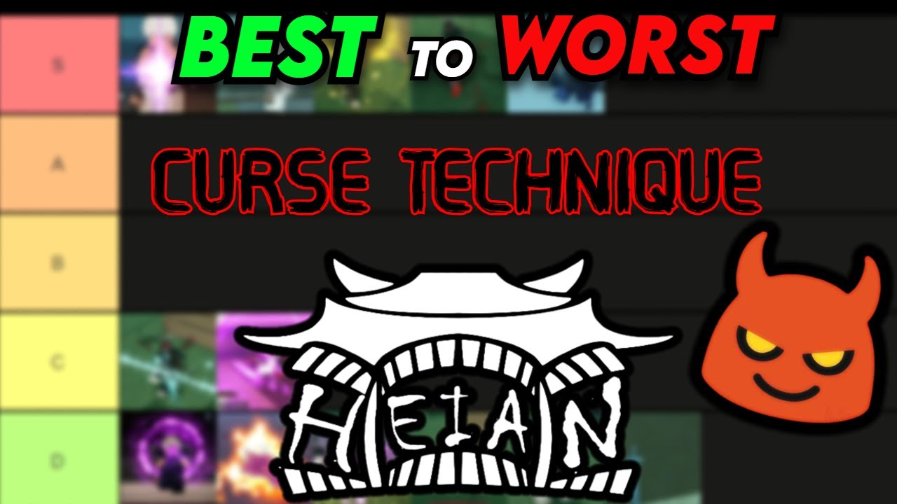 The BEST Heian CURSE TECHNIQUE Tier List... - YouTube