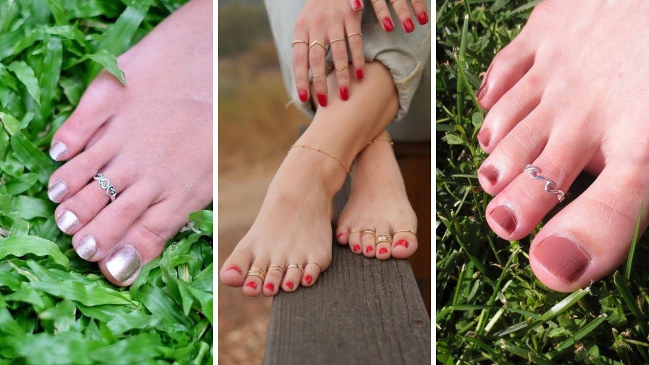 Glamourous Toe Rings for Girls - YouTube
