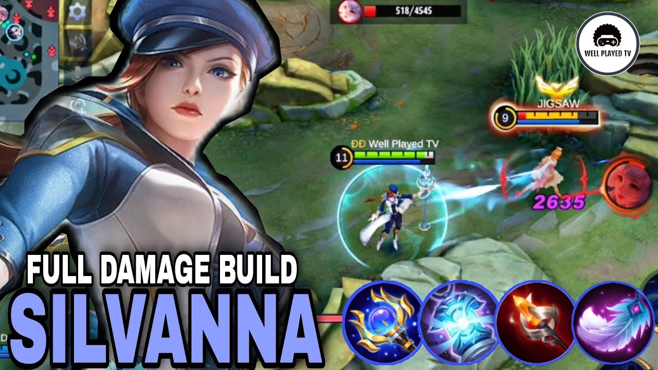 Silvanna MVP Gameplay - Silvanna Best Build 2022 ~ MLBB - YouTube