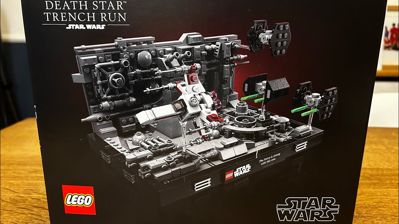 Lego Star Wars Death Star Trench Run set - 75329 - YouTube