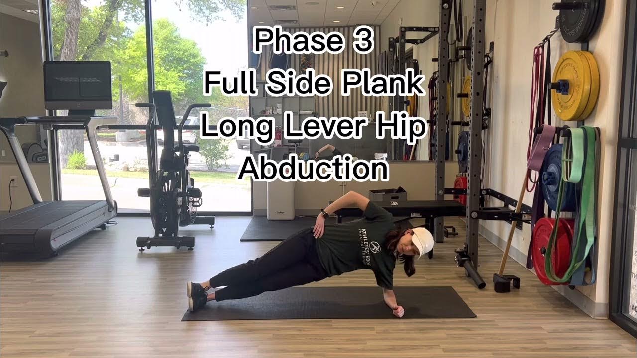 Side Plank Hip Abduction Series - YouTube