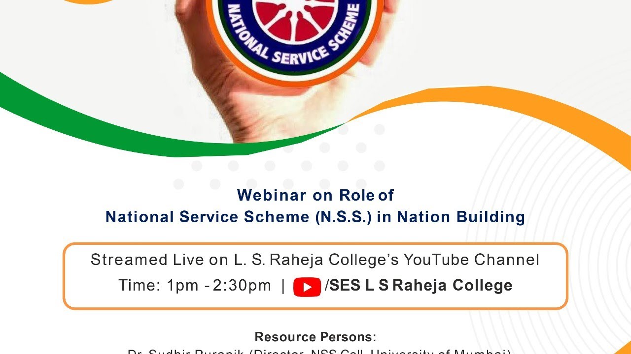 ROLE OF NATIONAL SERVICE SCHEME(NSS) IN NATION BUILDING - YouTube
