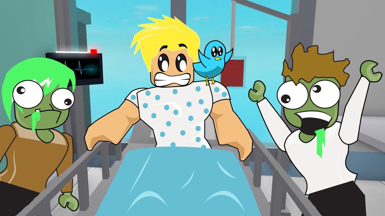 Hospital Zombies in Roblox / Escape the Hospital / Gamer Chad RolePlays ...