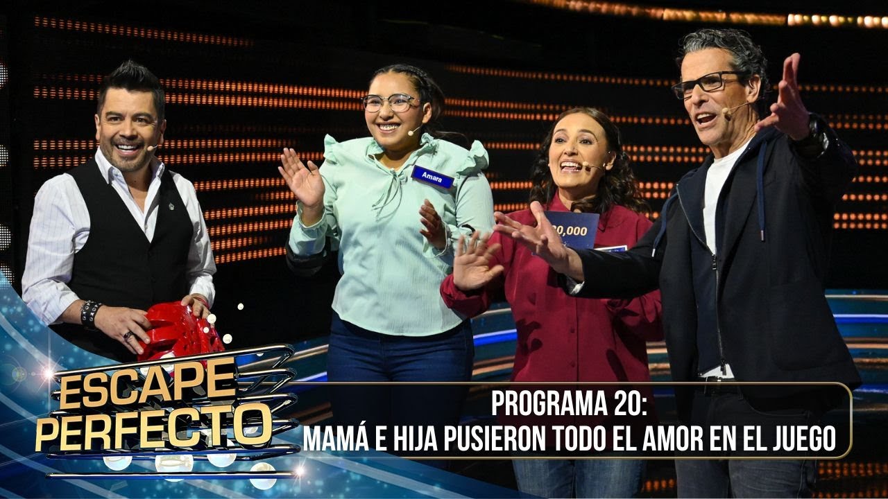 Mamá e hija supieron manejar el tiempo y premios | Escape Perfecto | Programa del 14 de junio ...