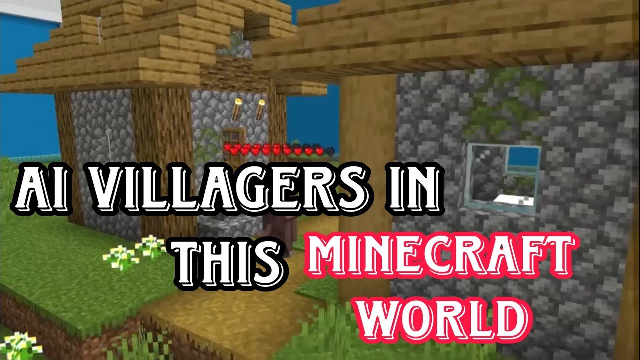 I SIMULATED AI VILLAGERS IN THIS MINECRAFT WORLD 🌎#minecraft # ...
