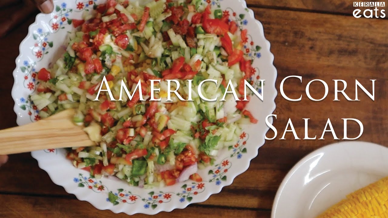 American Corn Salad|American Salad Recipe|Veg Salad| Healthy Salad|How ...