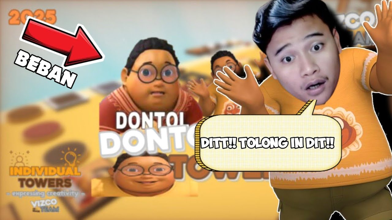 DONTOL NYUSAHIN AJAH DI MAP INI !! DONTOL TOWER - ROBLOX - YouTube