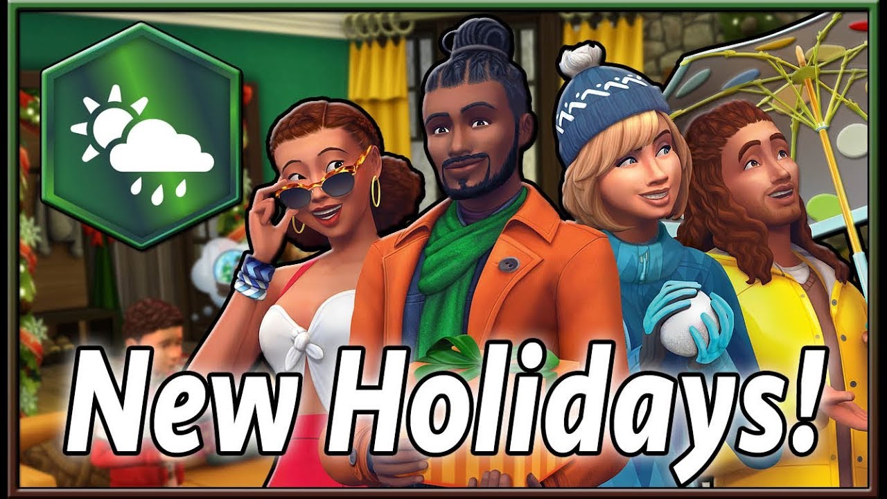 What Custom Holidays Will You Make? | The Sims 4: Seasons - YouTube