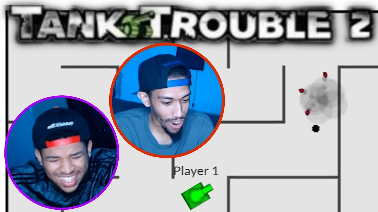 GAMER Brothers Play Tank Trouble 2 *GETS INTENSE* - YouTube