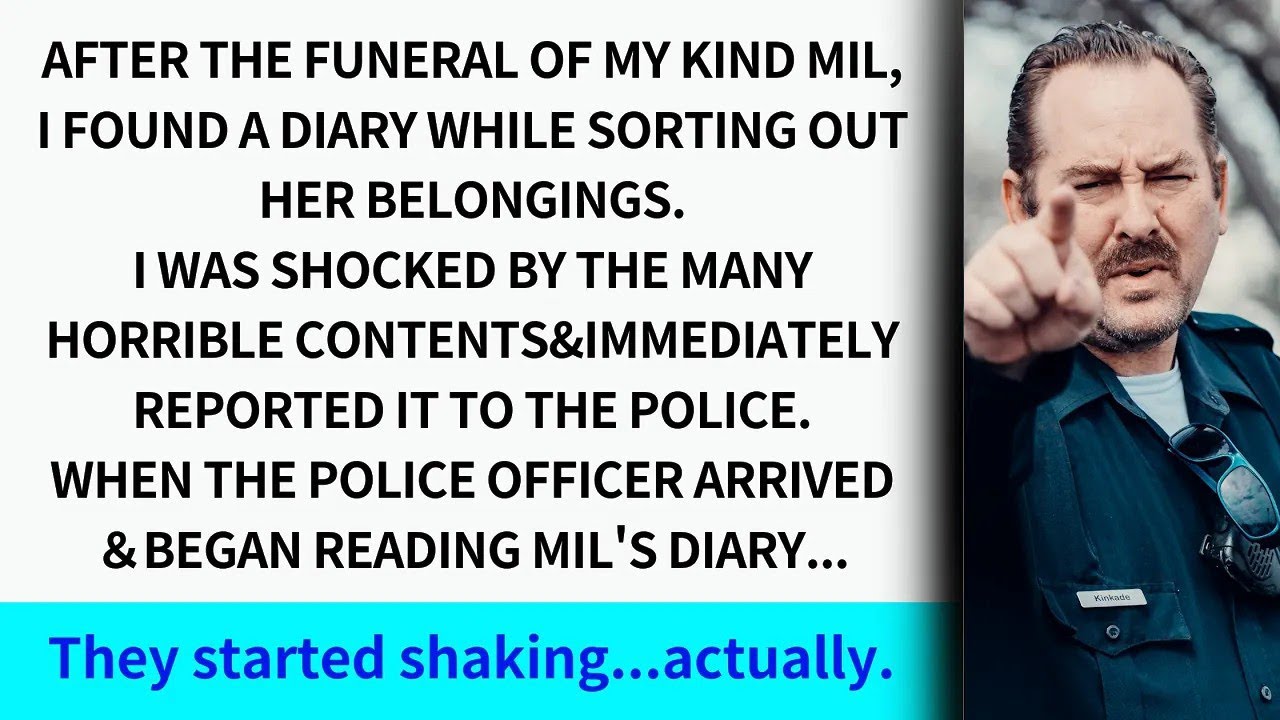After MIL's funeral,I found diary while sorting out belongings I was ...