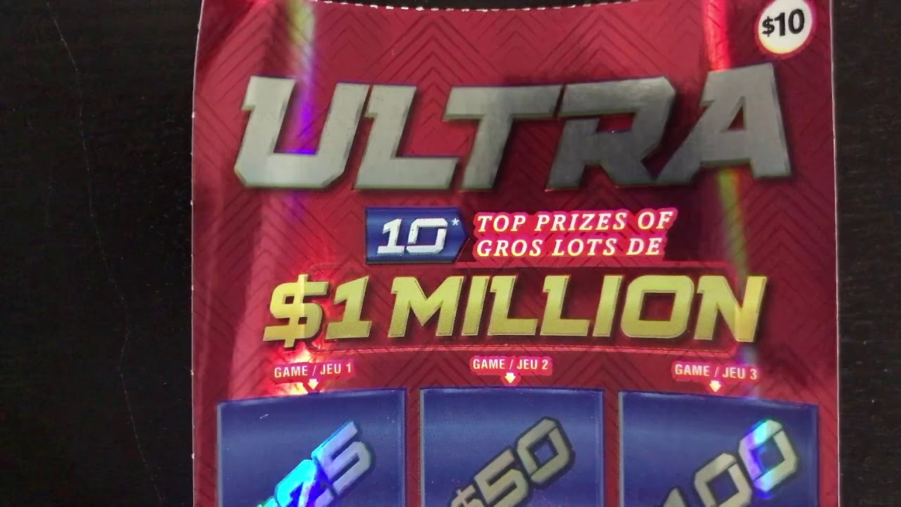 ULTRA, OLG, scratch ticket, Ontario lottery and gaming - YouTube