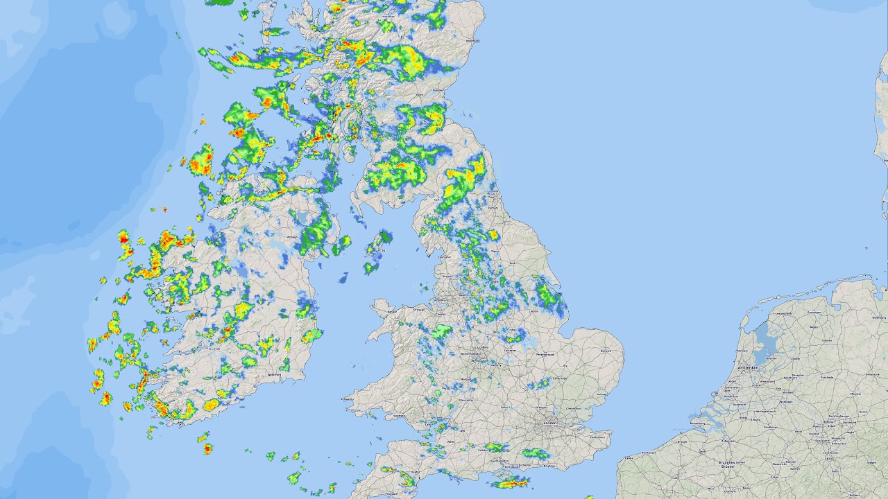 UK Rain Radar - 2020/02/11 - YouTube