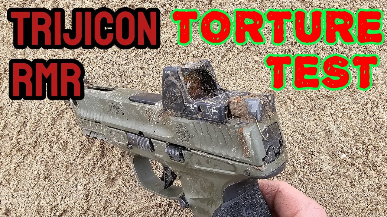 Trijicon RMR Torture Test on the M&P Metal Spec Series - YouTube