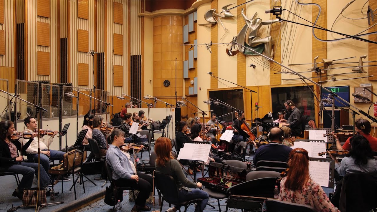 Recording the End Credits music for Netflix drama series BODIES with ...