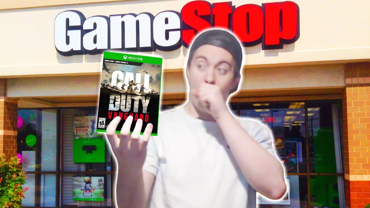 CALL OF DUTY VANGUARD RELEASE DAY PRANK AT GAMESTOP!!! (GameStop Prank ...