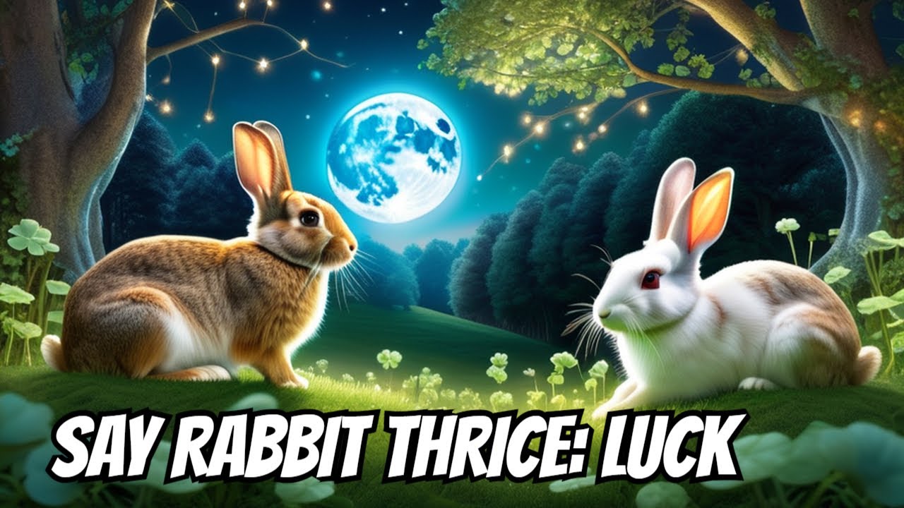 The Mysterious Power of Saying 'Rabbit' Three Times: Rabbit Luck Theory ...