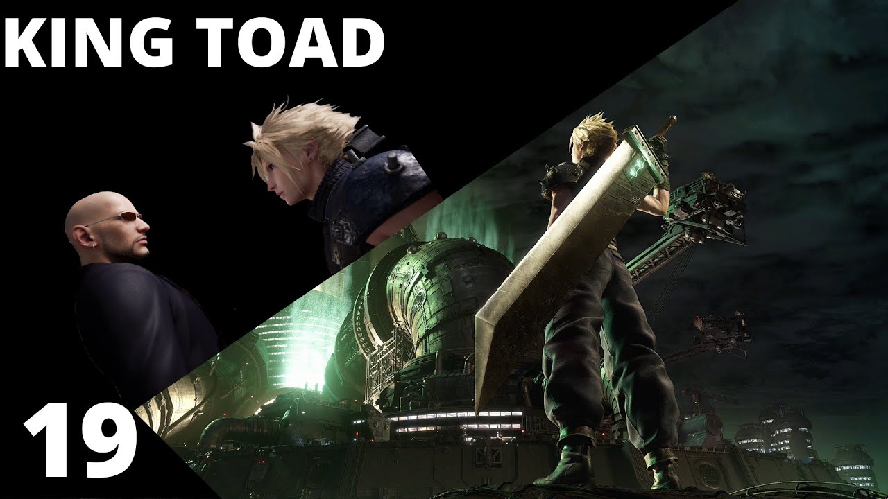 King Toad! - Final Fantasy VII Remake Part 19 - YouTube