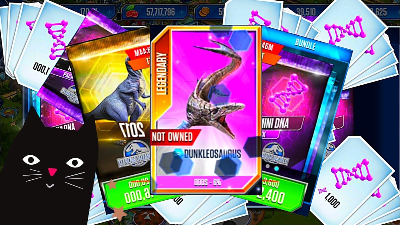 I Spend 250,00 Cash On These Packs :- Jurassic World: the game || jwtg ...